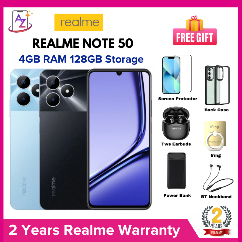 Realme Note 50 4G (4/128GB) (4/64GB) | 7.99mm Ultra Slim Body | IP54 ...