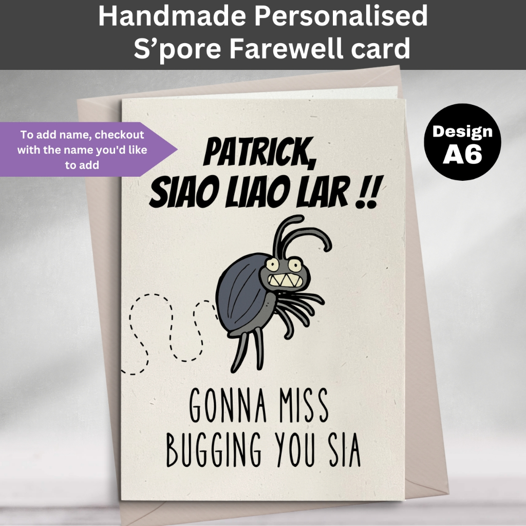 Personalised Funny Farewell, Happy Birthday, graduation, friends, boss ...