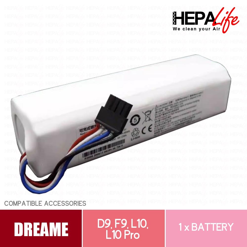 Dreame Vacuum Robot D9 F9 L10 L10 Pro Compatible Battery Shopee Singapore