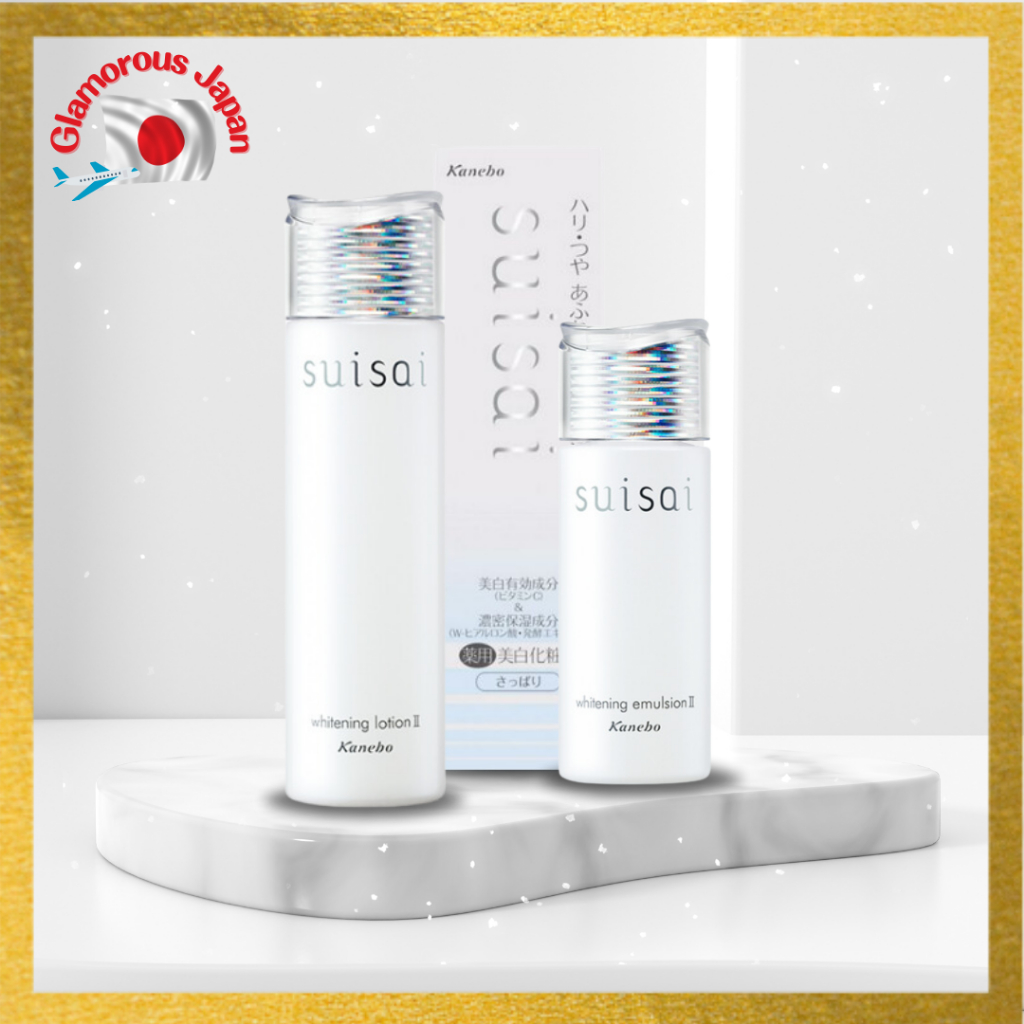 Kanebo suisai whitening face lotion Ⅰ・Ⅱ・Ⅲ 150ml / face Emulsion Ⅰ・Ⅱ100ml 【Direct from Japan ...