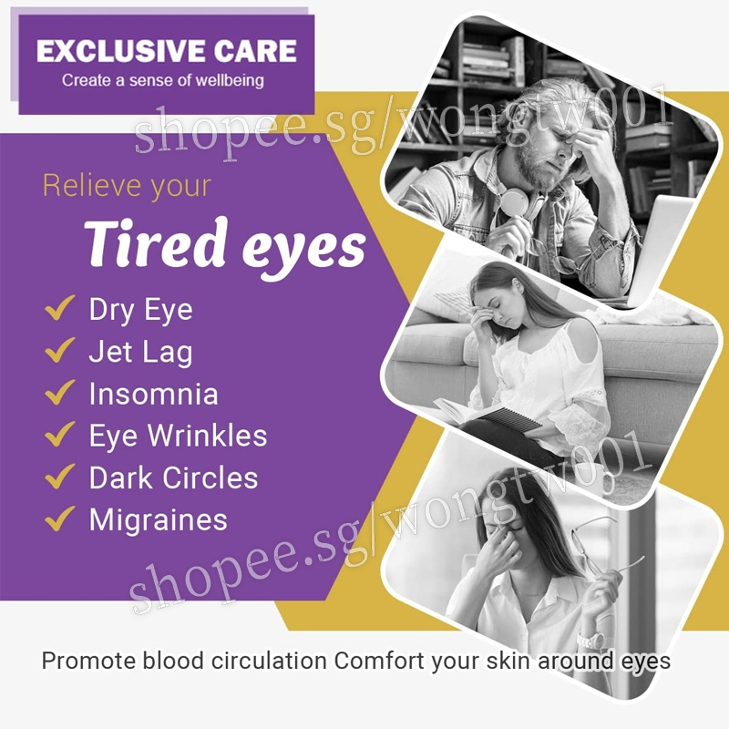 [🇸🇬 TOP SELLER] Upgraded Steam Spa Eye Mask | Heat pack | Heat Pad ...