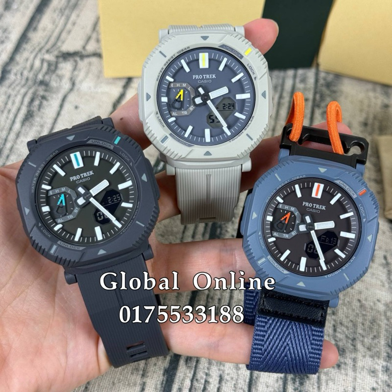 100% ORIGINAL CASIO PROTREK PRJ-B001-1DR / PRJ-B001-7DR / PRJ-B001B-2DR ...