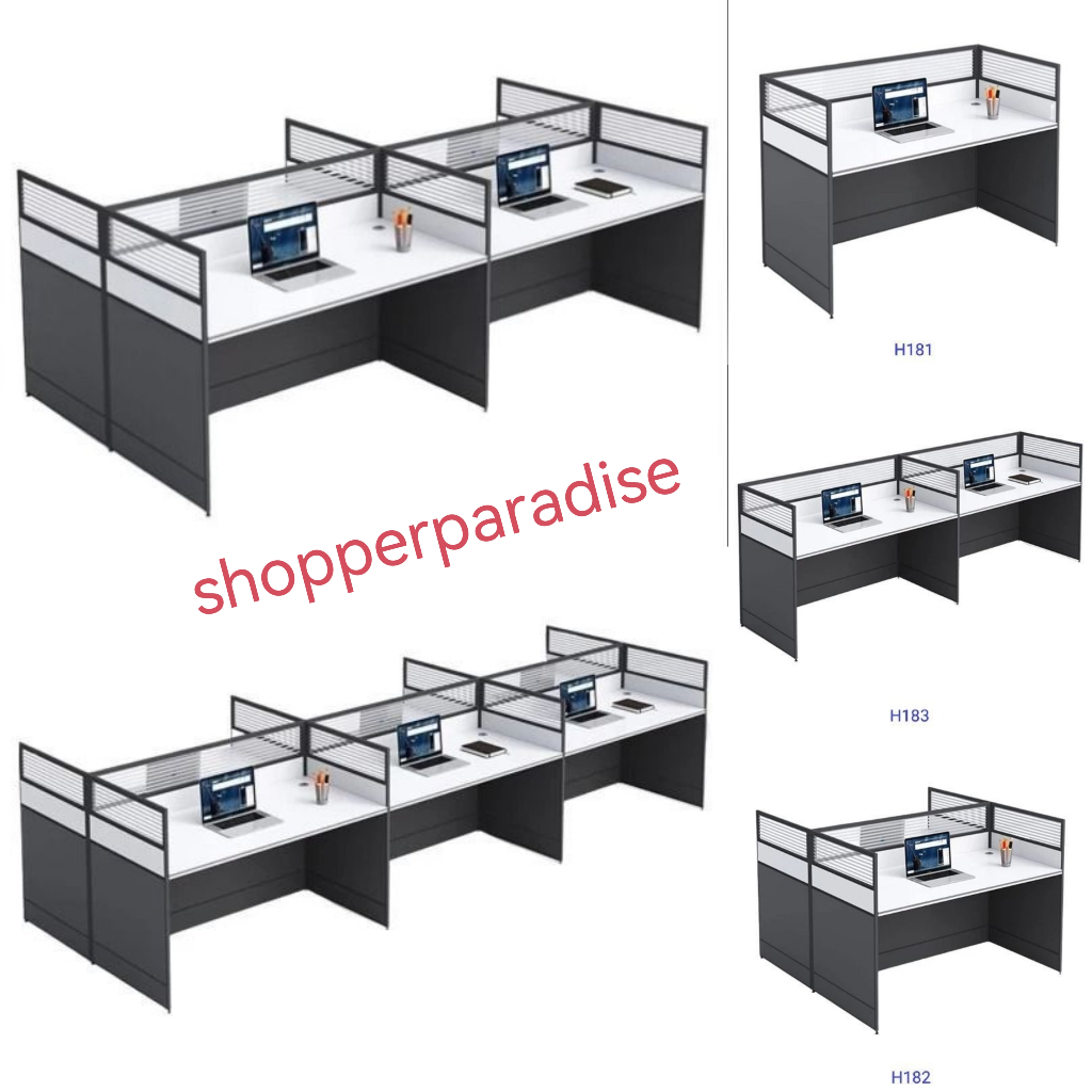 H181 H182 H183 H184 H185 H200 Executive Workstation, Without Pedestal/Cabinet, Home Office Table ...