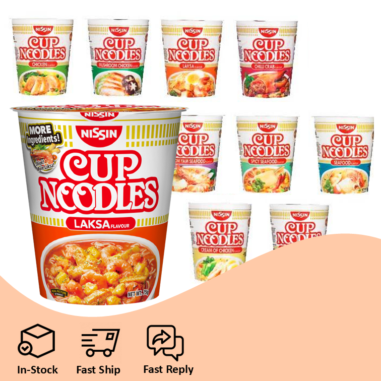 NISSIN CUP NOODLES / Soup / Dry / Maggie Mee / Instant Noodles ...