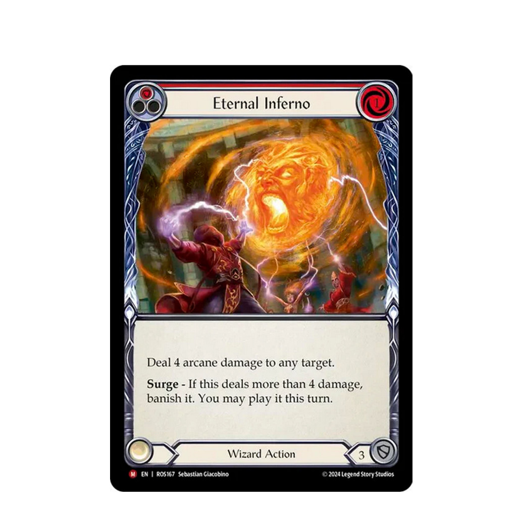 Flesh and Blood - Eternal Inferno Card (Rosetta) | Shopee Singapore