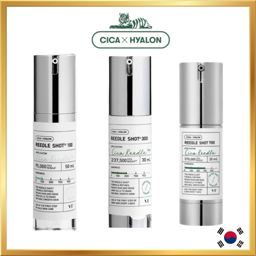 [VT] REEDLE SHOT 100 / 300 / 700 Silica Microneedling Skin Booster ...