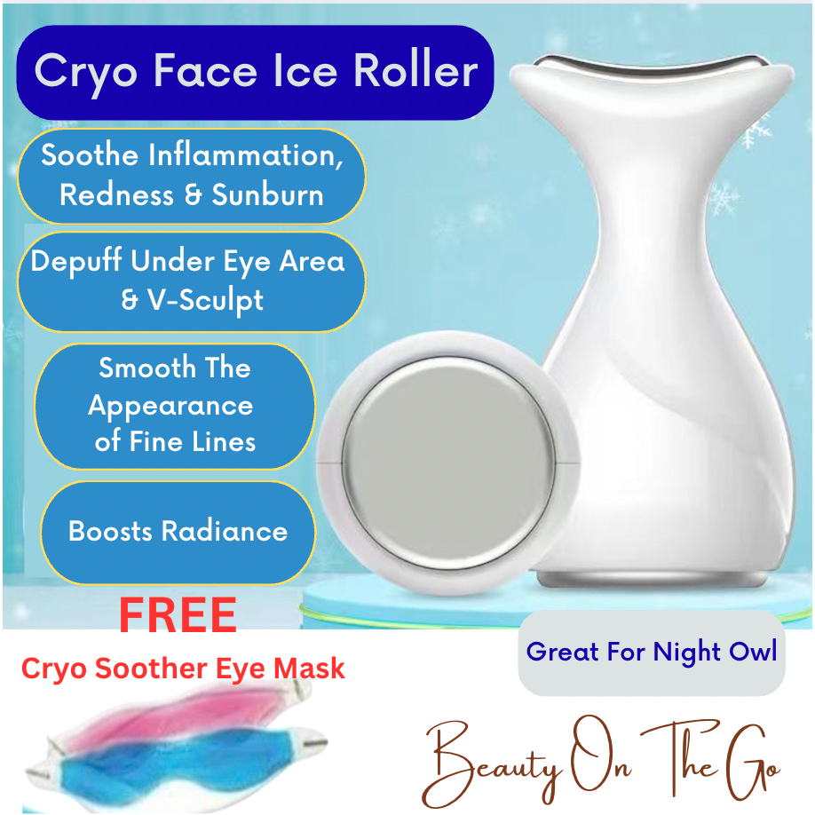 [SG READY STOCK] Cryo Face Ice Roller | Face Cryo Therapy | Soothes ...