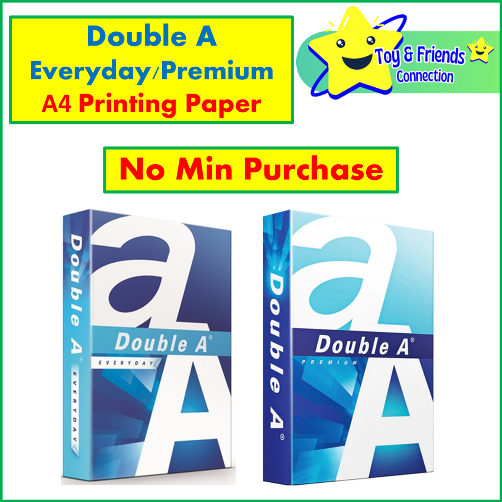Double A Everyday A4 Printing Paper 70gsm | Premium A4 Printing Paper ...