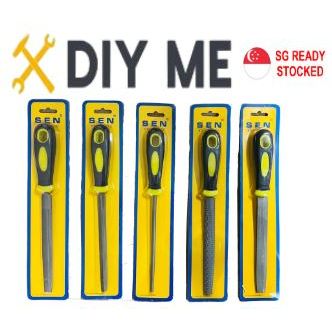 [LOCAL SG] 6 inch and 8 inch wood and metal file | Shopee Singapore