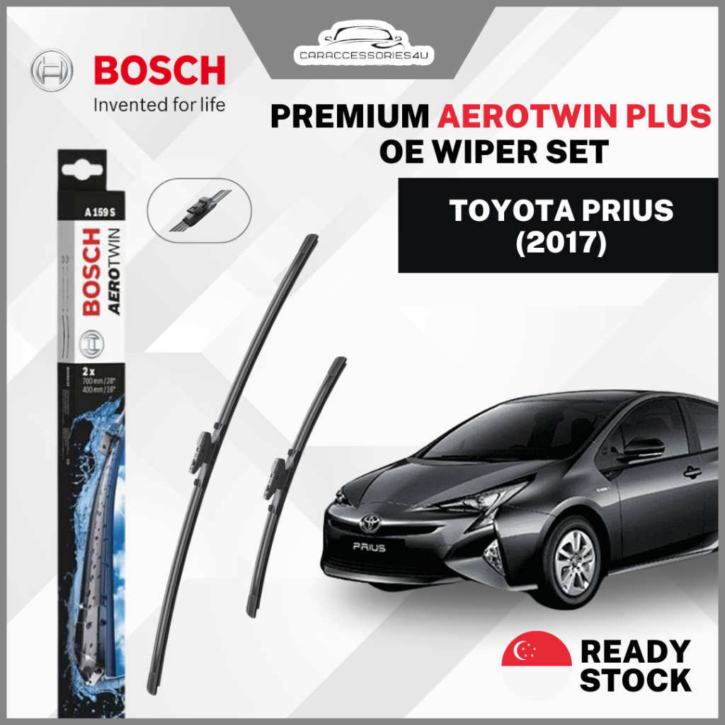 Bosch Wiper Set for Toyota Prius 2017 | OE Series Premium Car ...