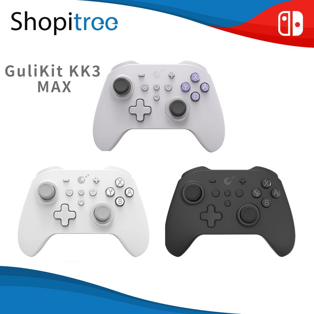 GuliKit KK3 MAX Evolution Wireless Controller for Nintendo Switch ...
