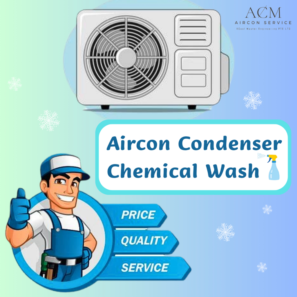 🇸🇬ACOOL MASTER🇸🇬Professional Air-Conditioning Condenser Chemical Wash ...