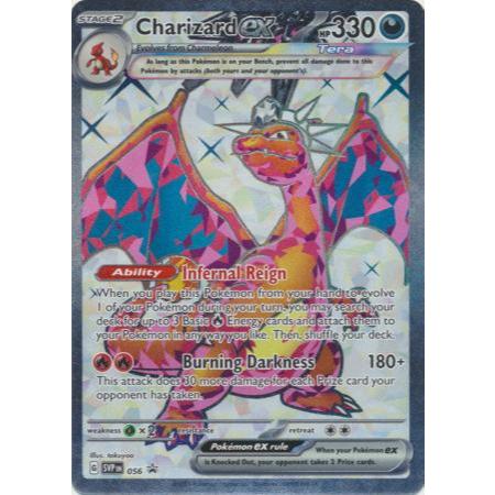 Pokemon TCG Card Charizard EX SV Promo SVP056 Charizard EX Premium ...