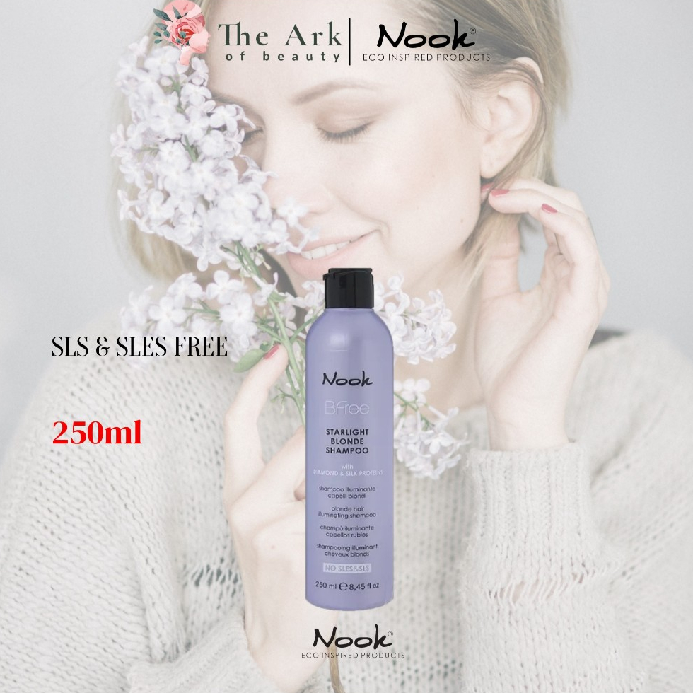 Nook Bfree Starlight Blonde Hair Illuminating Shampoo (250ml / 1000ml ...