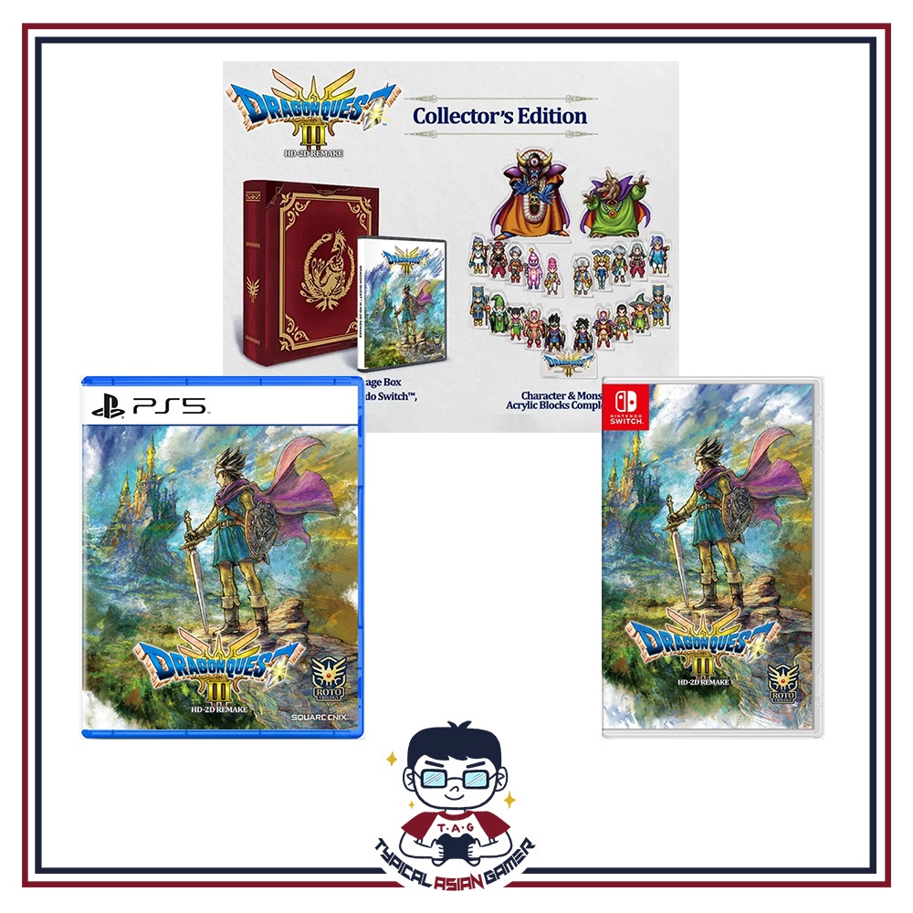 Dragon Quest 3 HD-2D Remake Standard/Collector's Edition [PS5/Switch] | Shopee Singapore