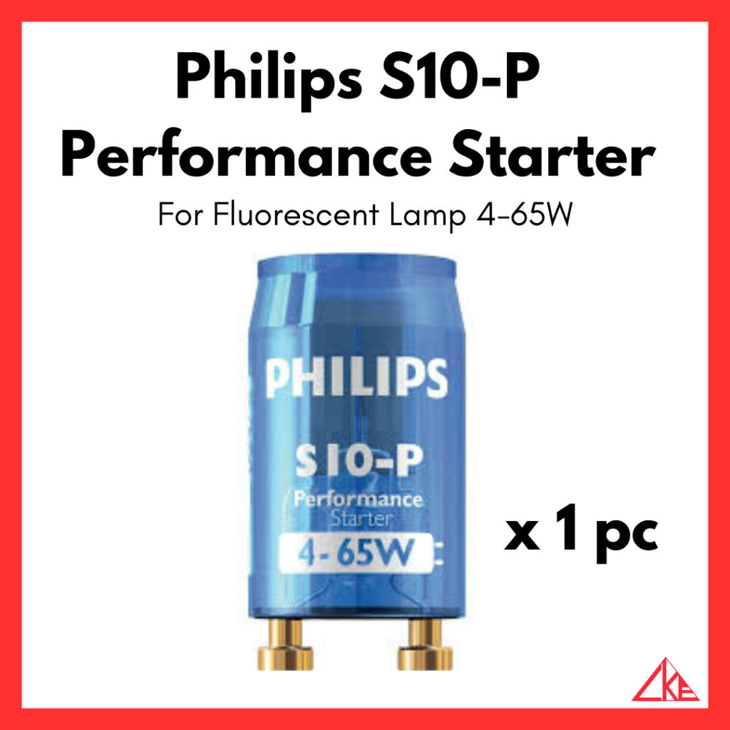 Philips S10-P Performance Starter For Fluorescent Lamp 4-65W | Shopee ...