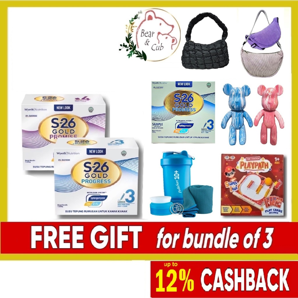 1.65kg WYETH S26 GOLD PROGRESS (STAGE 3) /PROMISE (STAGE 4) | Shopee ...