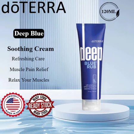 DoTERRA Deep Blue Rub Soothing Cream 120ml to Relieve Body Pain in ...
