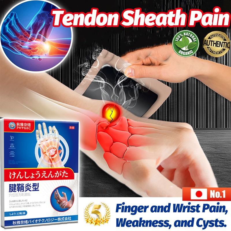 Wrist pain relief patch tendonitis patch Tendon sheath pain arthritis ...