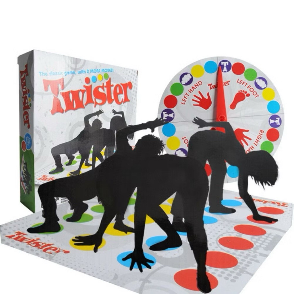 [SG STOCKS] Twister Game Board Game (Upgraded Thick PVC Playing Mat ...