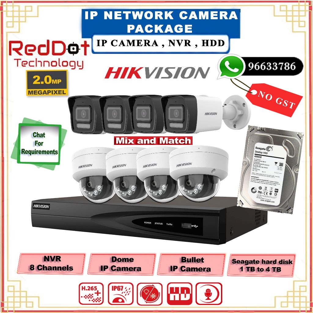 HIKVISION Smart Hybrid Light Camera Package 2MP IP CAMERA, NVR, HDD ... HIKVISION Smart Hybrid Light Camera Package 2MP IP CAMERA, NVR, HDD ...