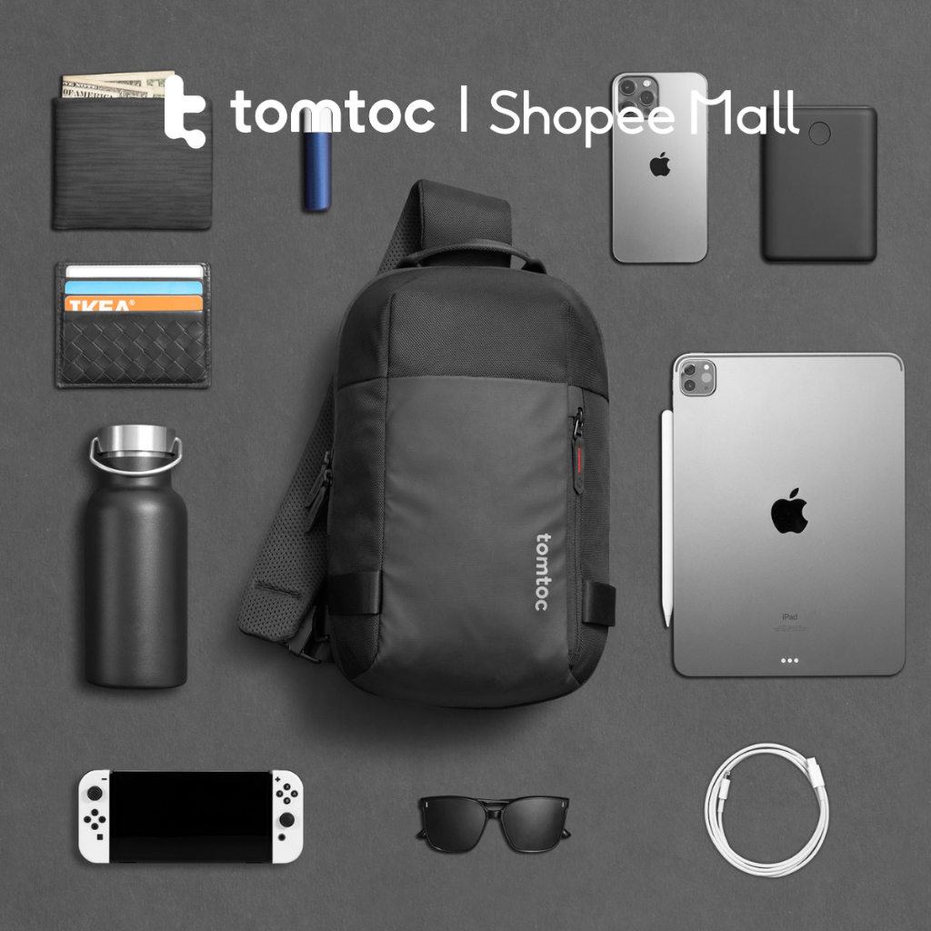 tomtoc Navigator-T24 Sling Bag | 5L - 7L | 11 - 14-inch | Shopee Singapore