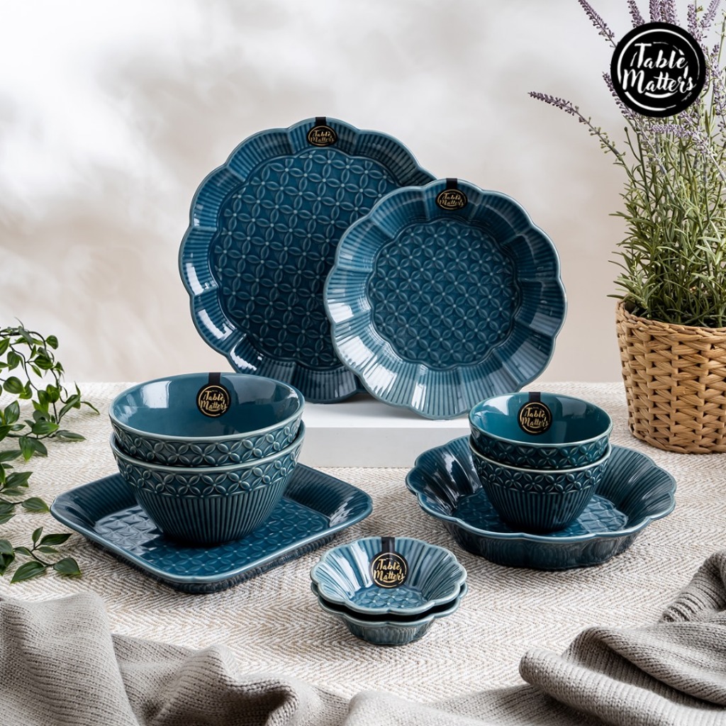 Table Matters - Shippo Ocean 10PCS Dining Set Worth SGD 130 [ Plate ...