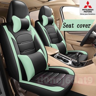 Mitsubishi Car Seat Cover Breathable non slip Full surround Car leather Cushion for Outlander EClipseCross Grand Lancer Shopee Singapore
