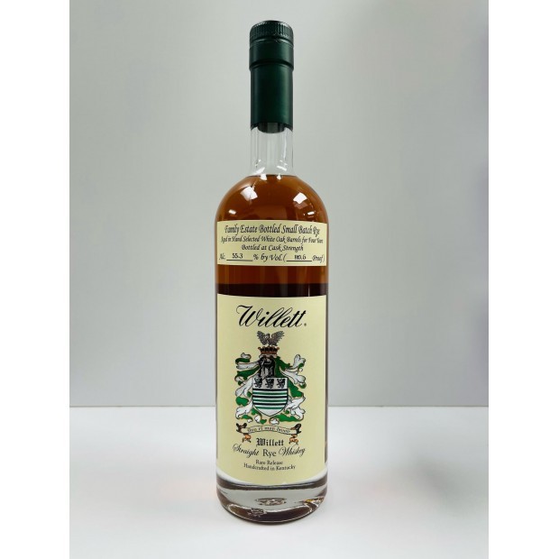 Willett 4 Year Old Family Estate Small Batch Rye American Bourbon ...