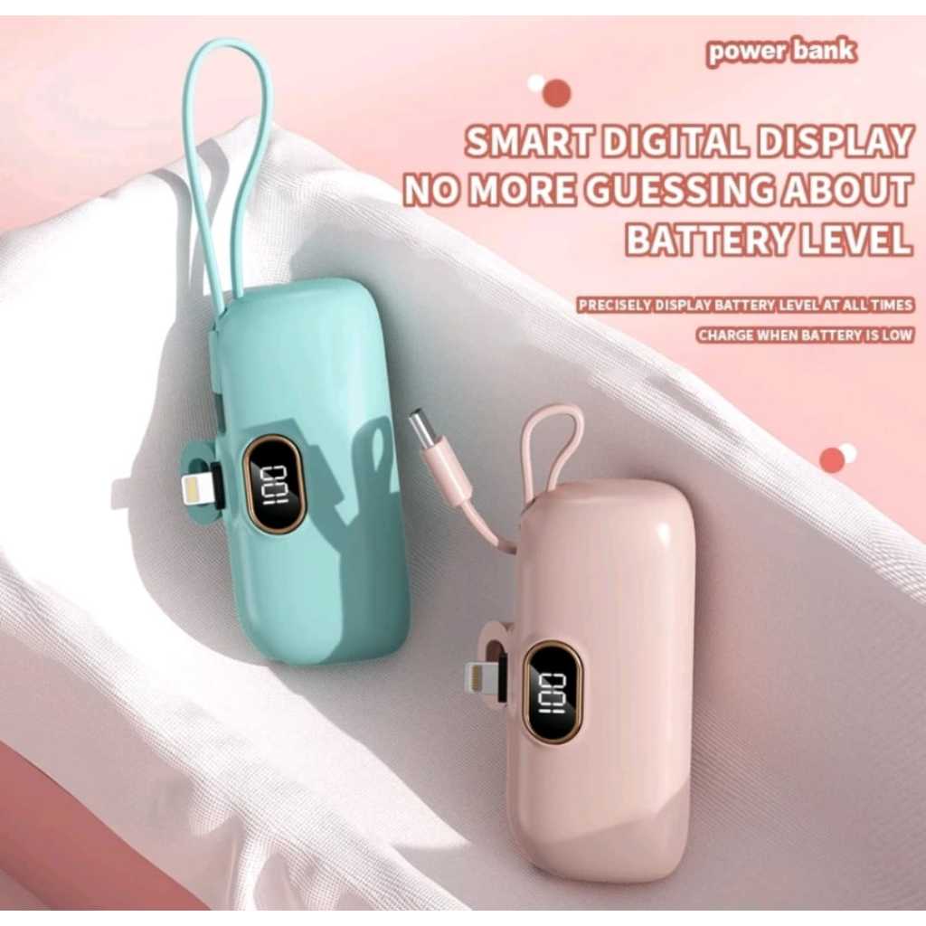 [SG New Stock] 5000mAh Mini Portable Charger / PowerBank Fast Charging ...