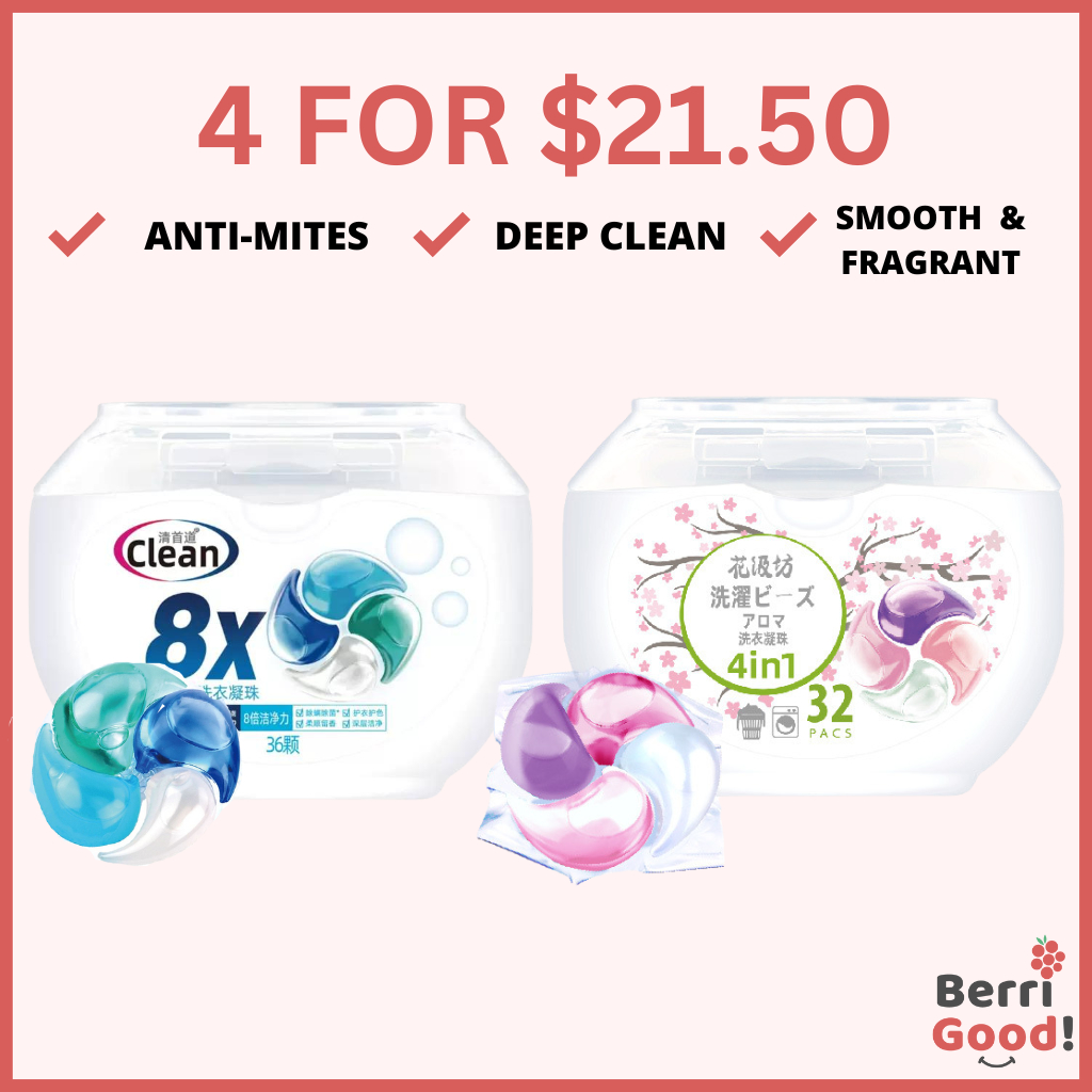 4-in-1 Laundry Capsule | Laundry Pod | Detergent (36/32 Capsules ...