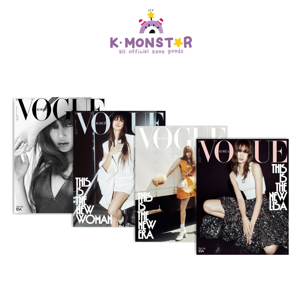 2024.10 VOGUE KOREA BLACKPINK LISA COVER | Shopee Singapore
