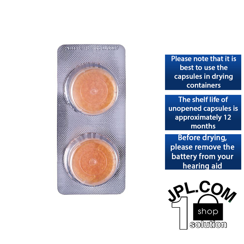 Drying Capsules For Hearing Aid (2per Pack) | Shopee Singapore