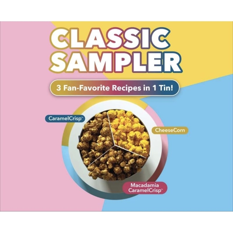 limited time Garrett popcorn cinema snacks popcorn assorted flavoured ...