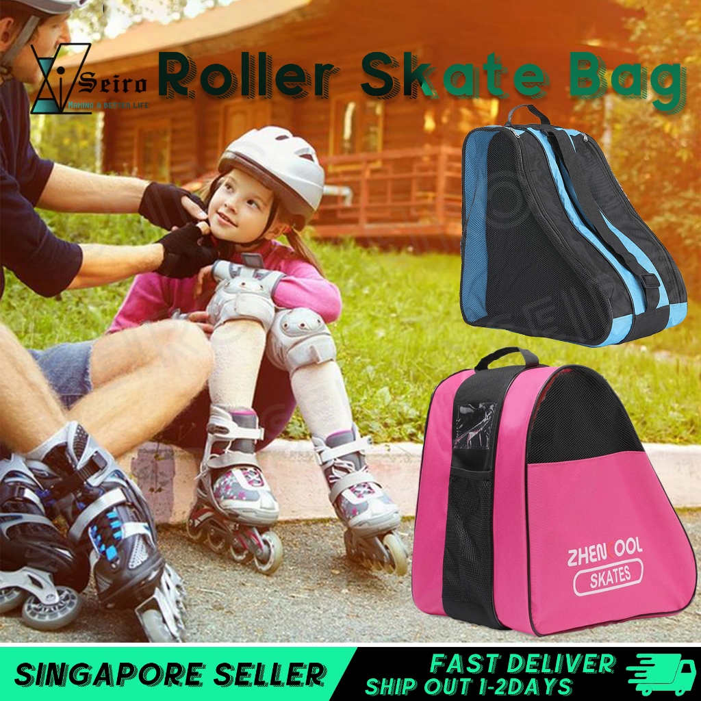 【SG】Skate RollerBlading carry bag with breathable net Roller Skate Bag ...