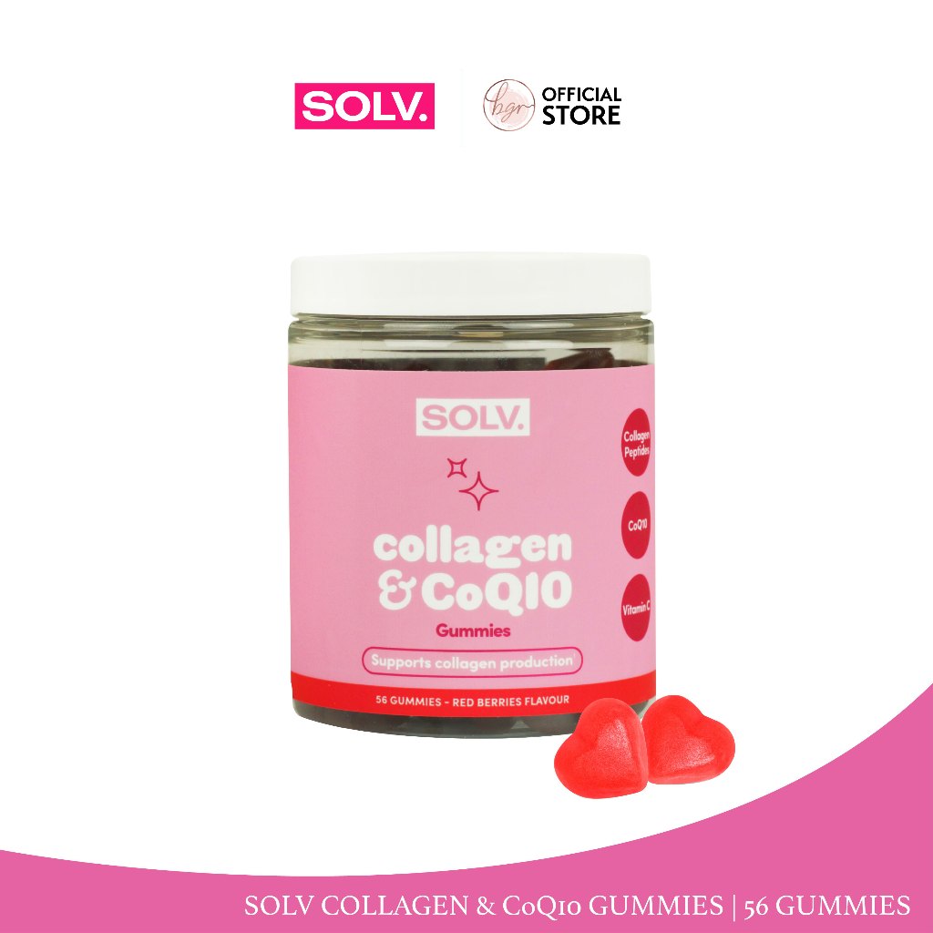 SOLV Collagen CoQ10 Gummies (56 gummies) | Shopee Singapore