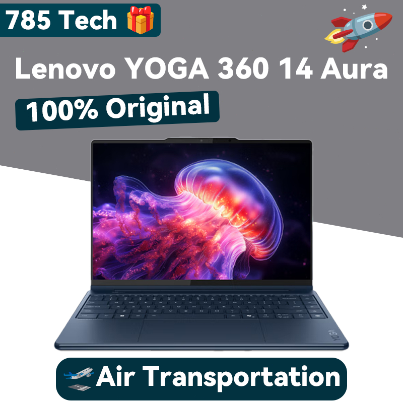 Lenovo YOGA 360 14 Aura / Ultra7-258V / 14inch 2.8K 120Hz OLED Touch ...
