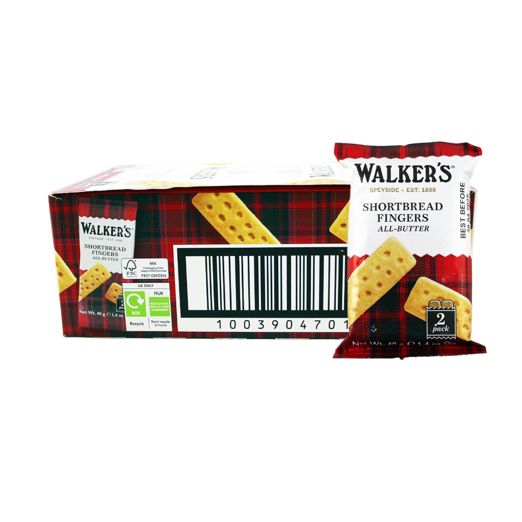 Walkers Shortbread Fingers 40g / Choc Chip 40g | Shopee Singapore