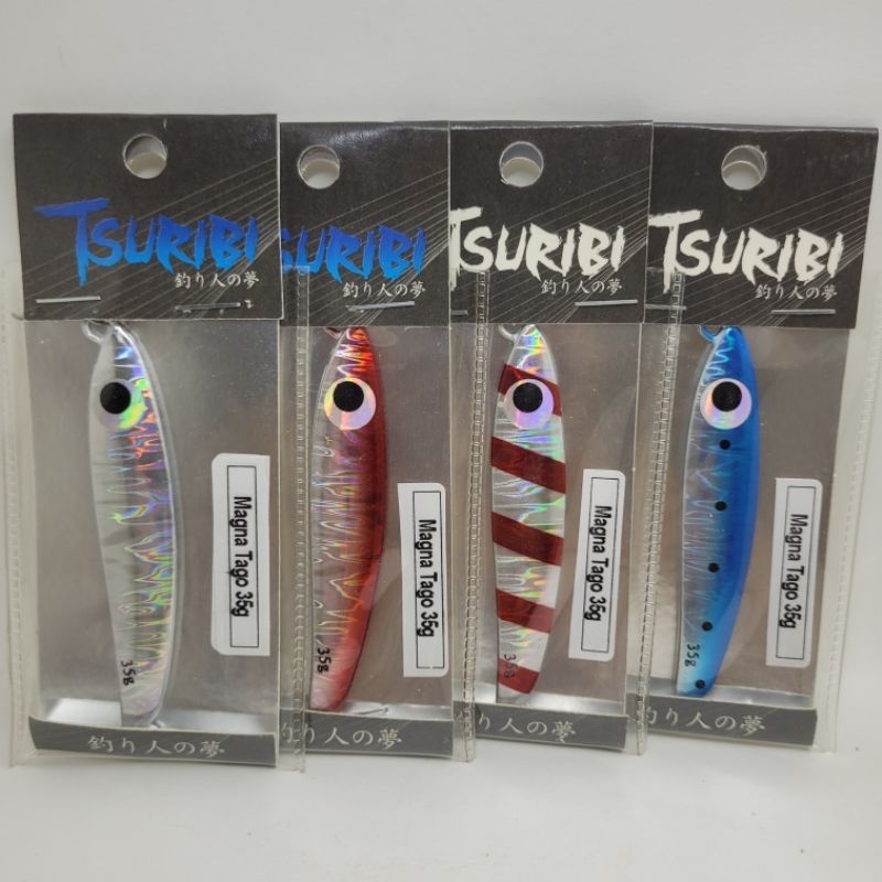 [35g] Tsuribi Magna Tago Metal Fishing Jig | Shopee Singapore