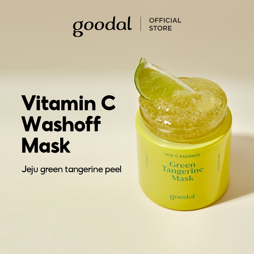 [GOODAL] Green Tangerine Vita C Wash Off Mask 110g | Shopee Singapore