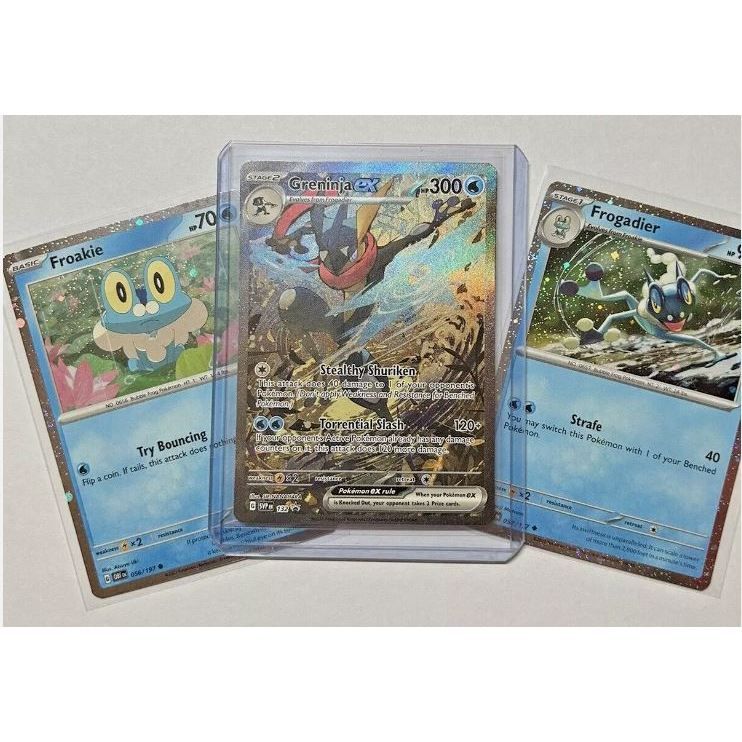 Pokemon TCG Shrouded Fable Greninja ex SVP132 promo card (includes ...
