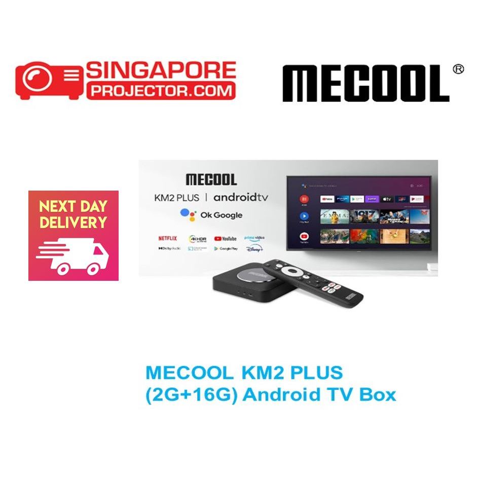MECOOL KM2 PLUS (2G+16G) Android TV Box | Shopee Singapore