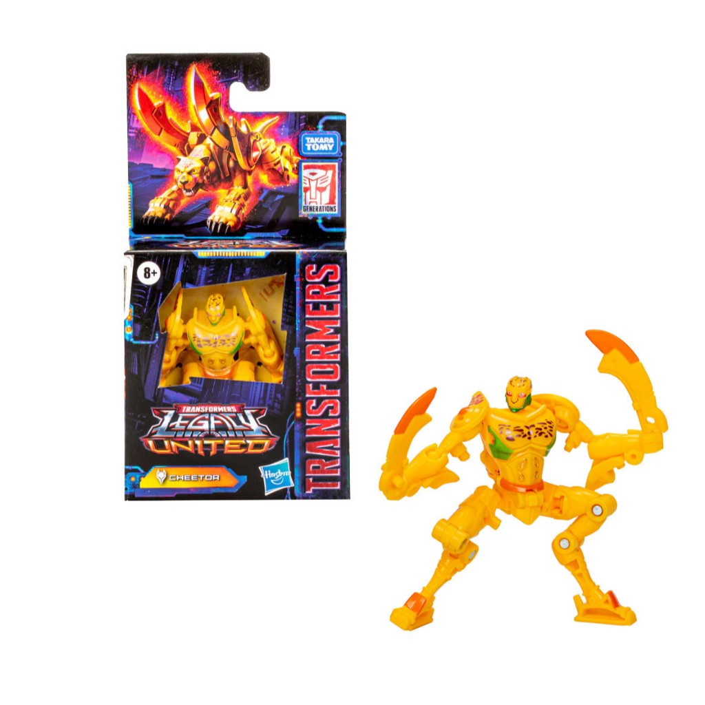 Hasbro Transformers Legacy United Core Class Cheetor, 3.5-inch ...