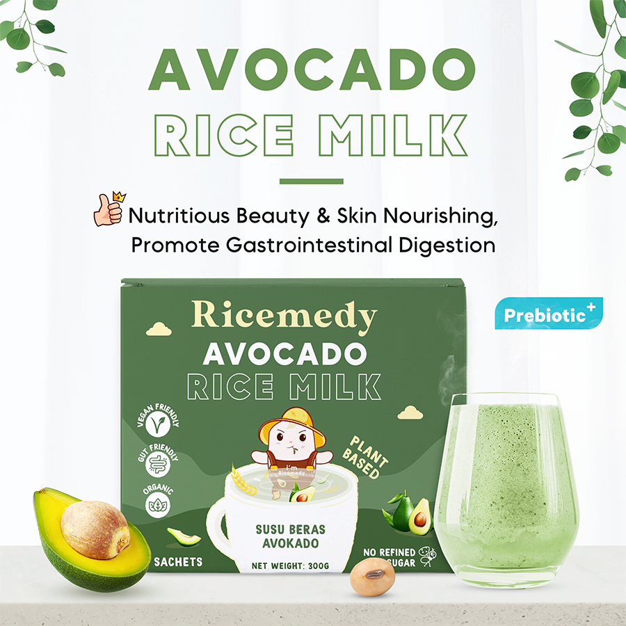 Ricemedy - AVOCADO RICE MILK (BOX) | Shopee Singapore
