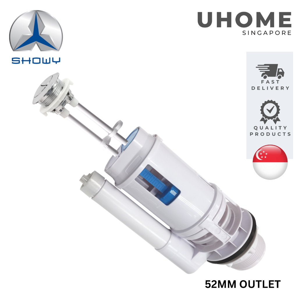 Showy Dual Cistern Flush Valve C/W 52mm Outlet | Shopee Singapore