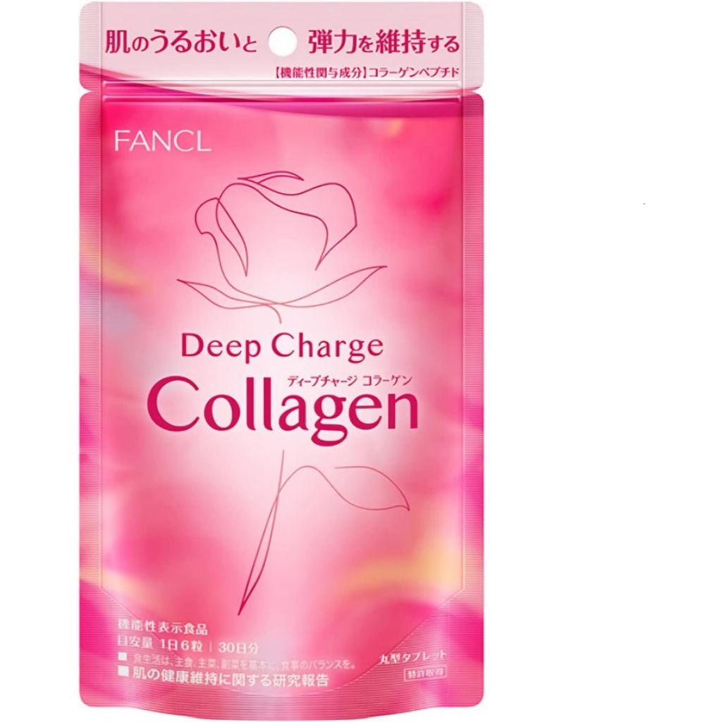 FANCL Deep Charge Collagen 180 tablets/30 Days made in japan | Shopee ...