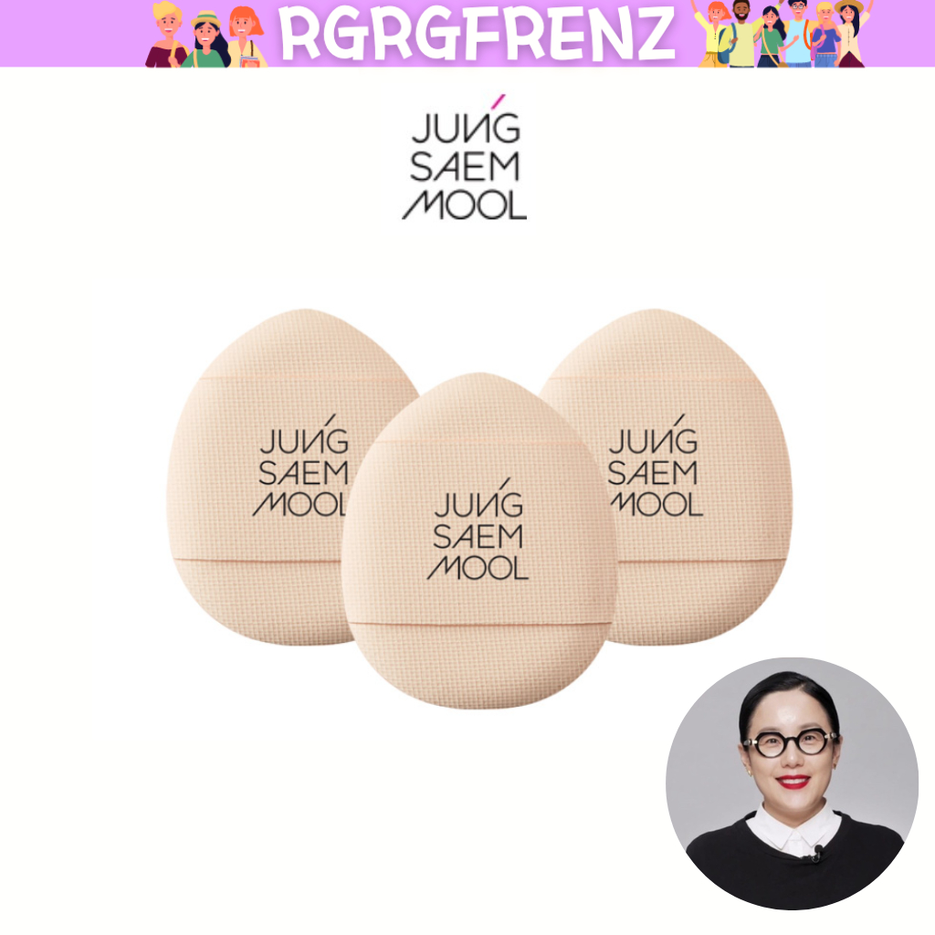 JUNG SAEM MOOL Makeup Tool SKINNY-TAP PUFF 3pcs (1pack) | Shopee Singapore