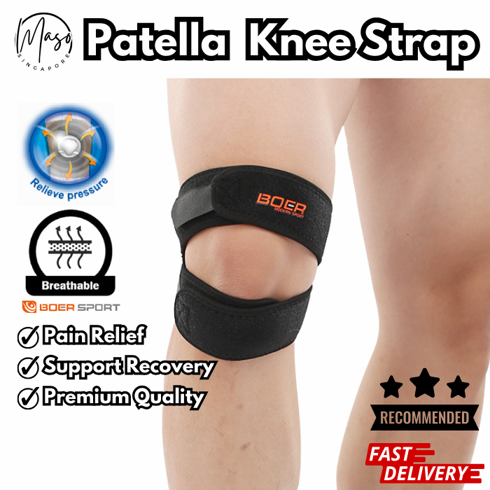Patella Knee Support - Knee Guard for Running, Stabilizing Brace and ...