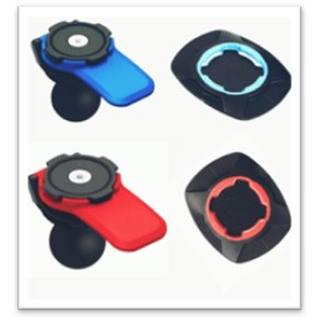 Quick Push Lock Motorcycle Ball Mount Phone Holder Not Quadlock, Works ...