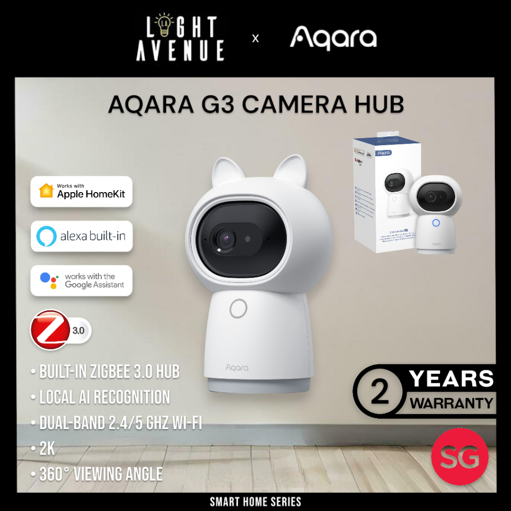 AQARA Camera Hub G3 with build in IR blaster CCTV Home Camera Monitor ...